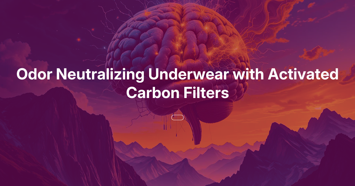 Odor Neutralizing Underwear with Activated Carbon Filters | Oasis of Ideas